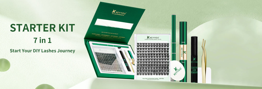 Sustainable Cluster Lashes & DIY Lashes Accessories | KEYYOU®
