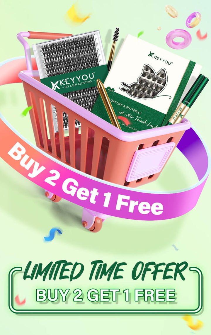 Sustainable Cluster Lashes & DIY Lashes Accessories | KEYYOU®